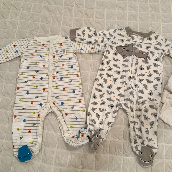 Carter's | Pajamas | 4 Pajamas And 4 Onesies | Poshmark